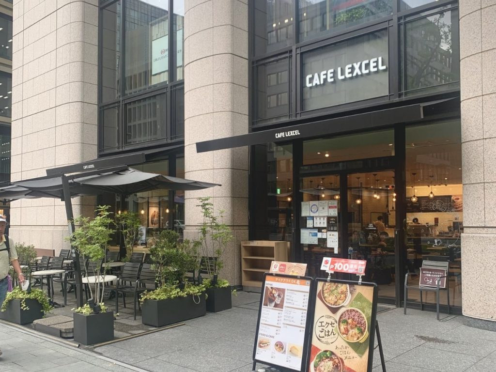 CAFE LEXCEL(カフェラクセル) 御堂筋淀屋橋店で作業はできそう？